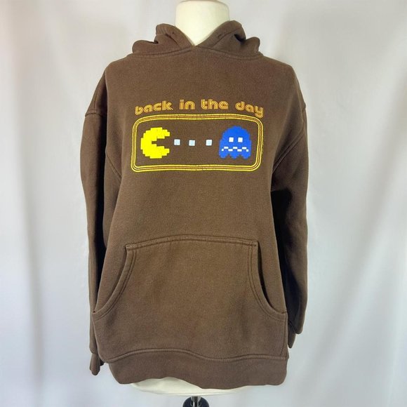 Vintage | Sweaters | Vintage Pac Man Back In The Day Hoodie | Poshmark